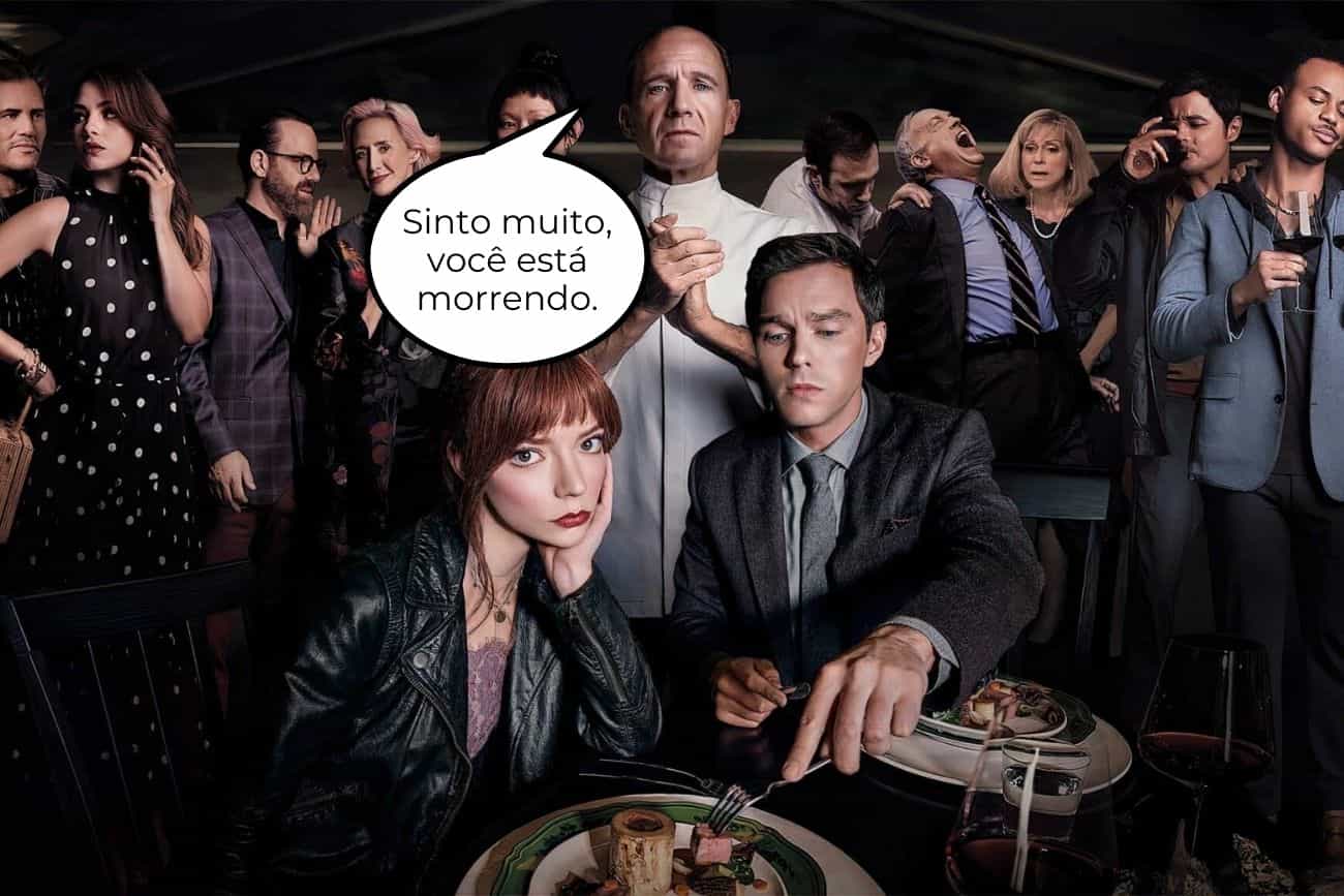 Vamos falar sobre o plot twist insano no filme O Menu?